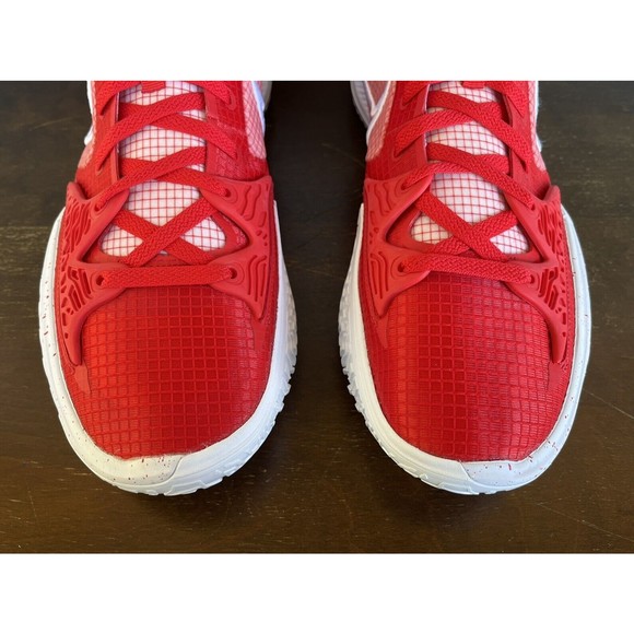 Nike | Shoes | Nike Kyrie Low 4 Tb University Red Basketball Shoes Mens ...